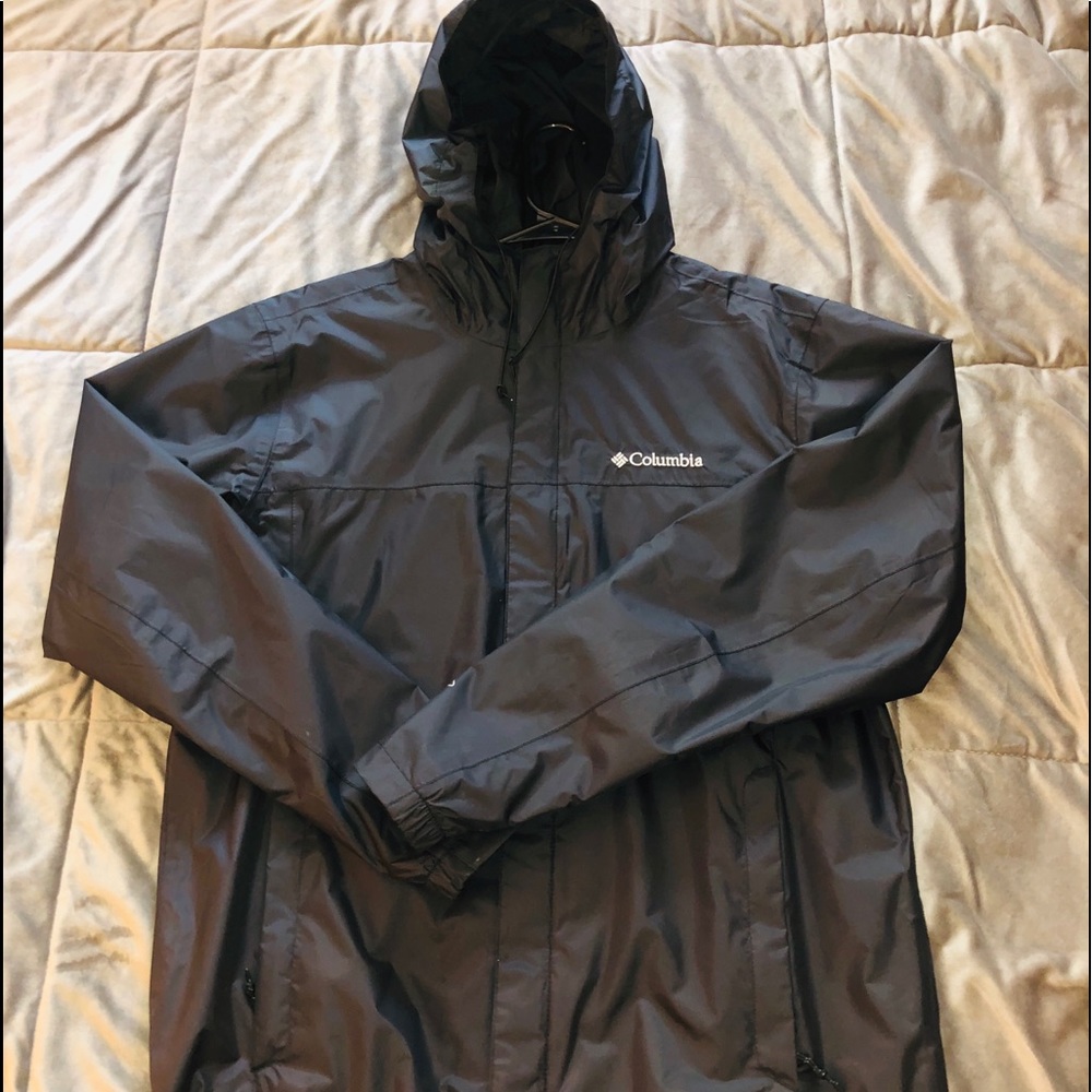 Columbia Raincoat/Windbreaker - Gem